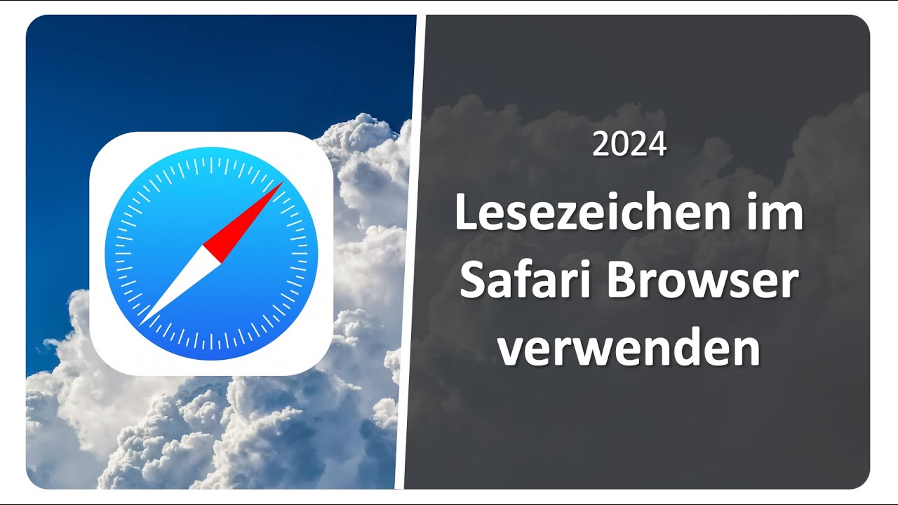 Lesezeichen in Safari setzen auf dem iPad - YouTube