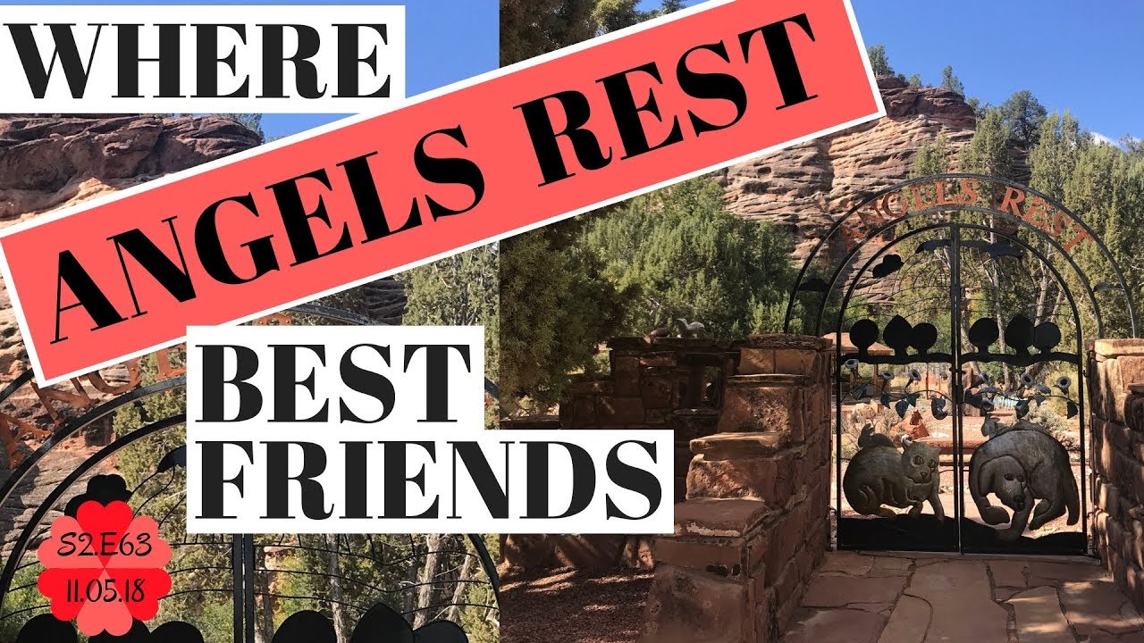 Sacred Angels Rest at Best Friends Animal Sanctuary in Kanab Utah. S2 ...