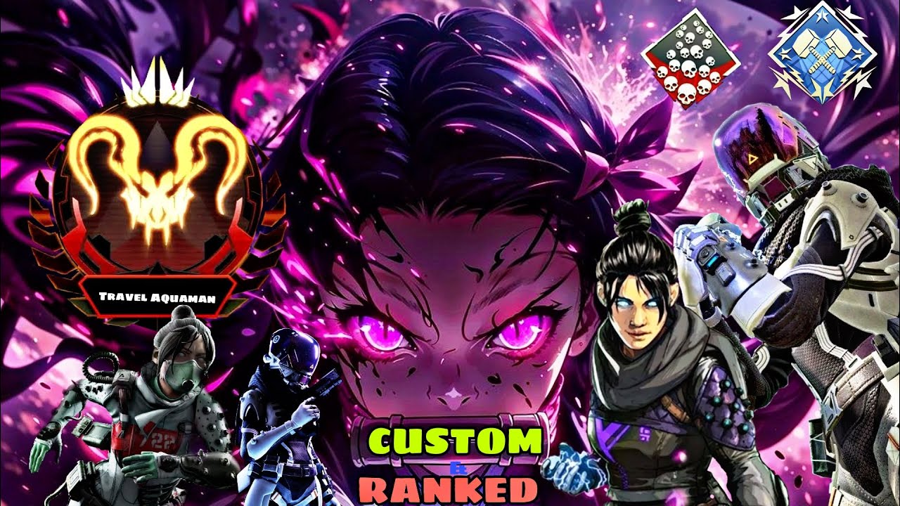 Apex legends CUSTOMS | RANKED controller vs m&k - YouTube