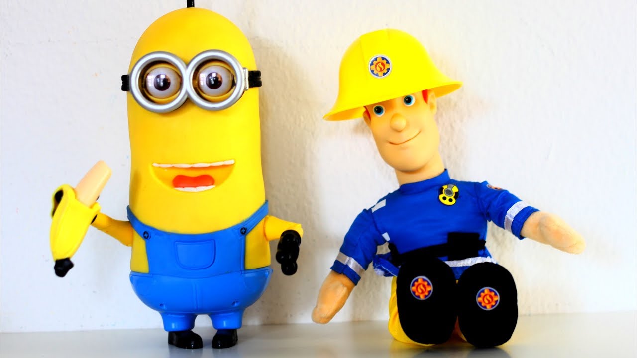 Minions and Fireman Sam - YouTube