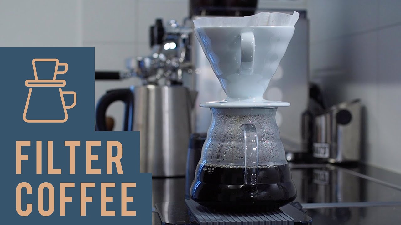 First time brewing filter coffee - YouTube