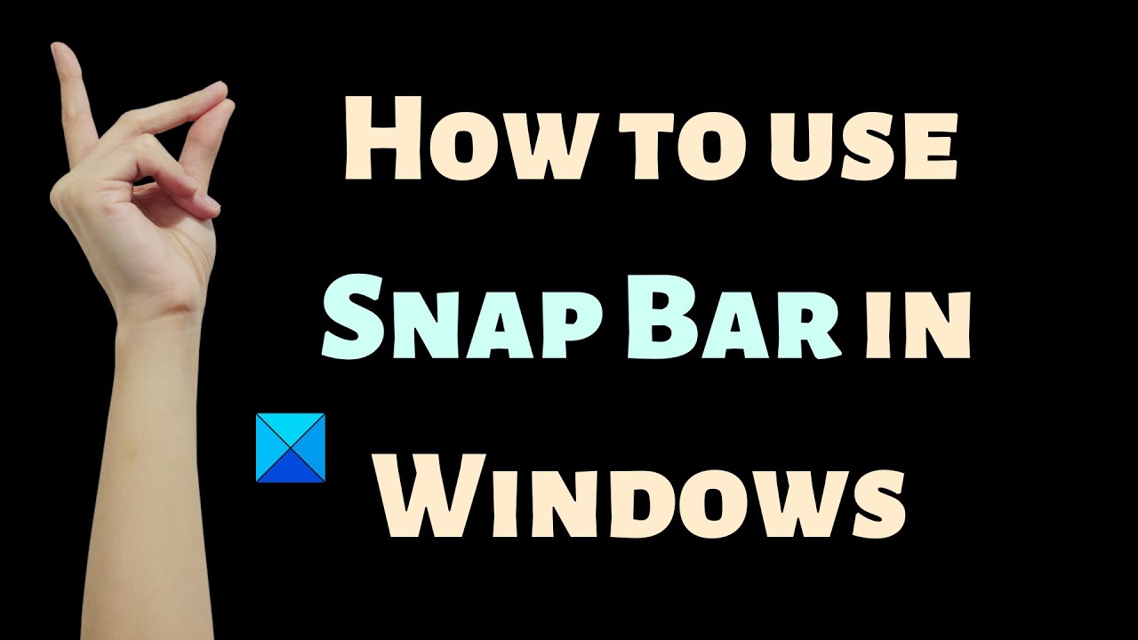How to use Snap Bar in Windows 11 - YouTube