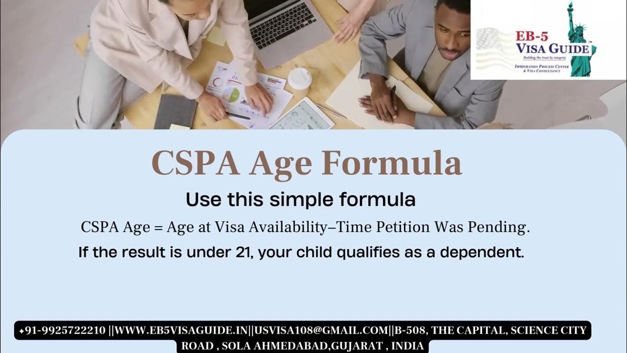 CSPA Child Status Protection Act - YouTube