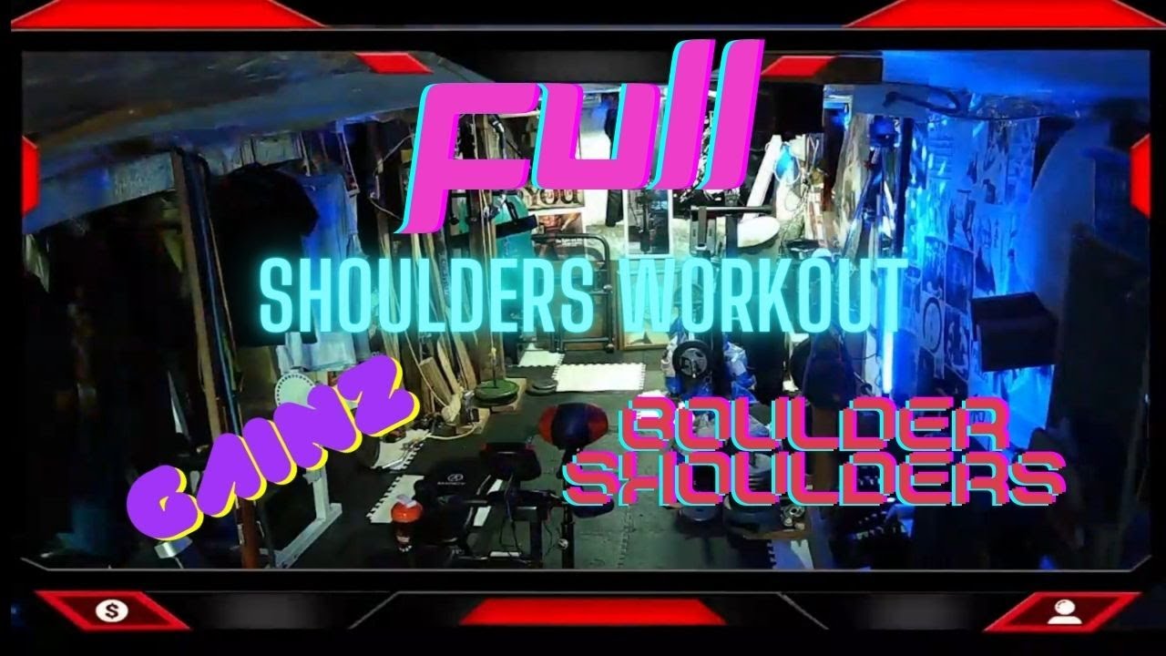 Get Those Boulder Shoulders: Mass-building Shoulder Workout! #shoulders ...