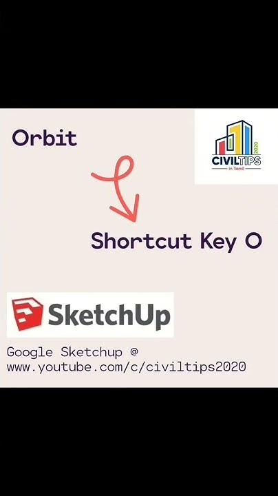 #shorts sketchup orbit tool - YouTube