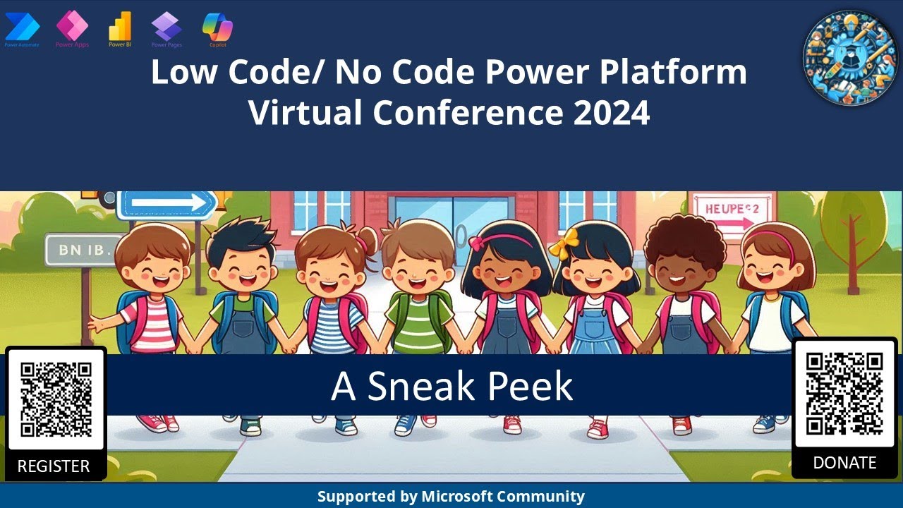 A Sneak Peek of LCNC Power Platform Community Conference - YouTube