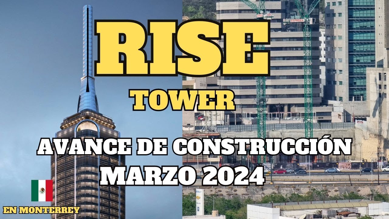 TORRE RISE Avance de construcción, rascacielos de 475 metros de altura ...