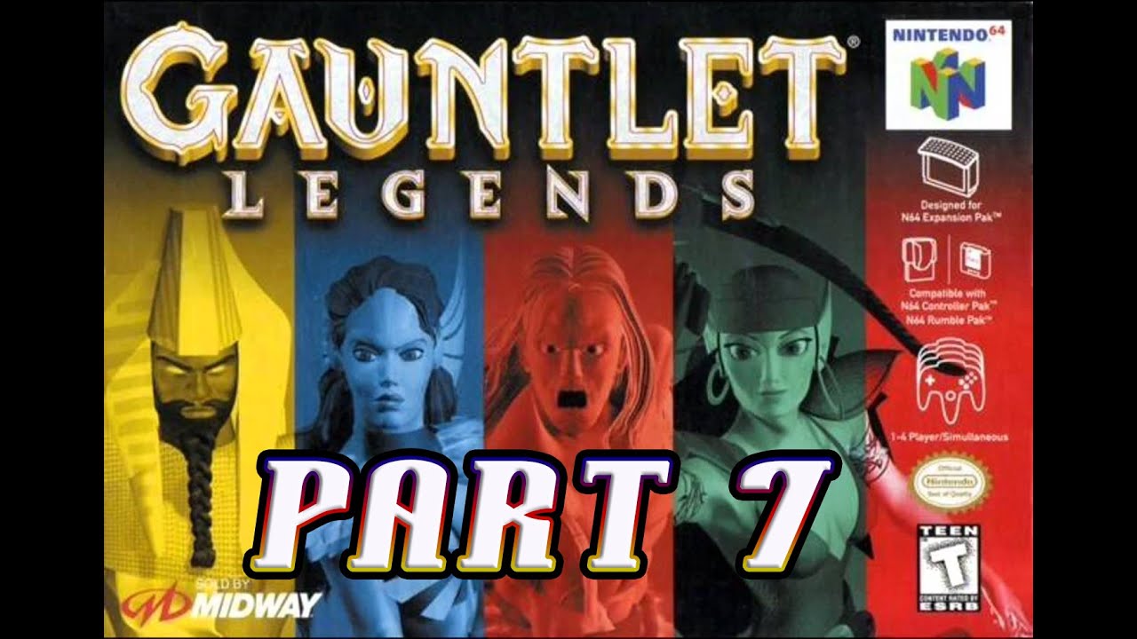 Gauntlet Legends - Part 7 | "Mountain Dragon & Castle Chimera" (N64 ...