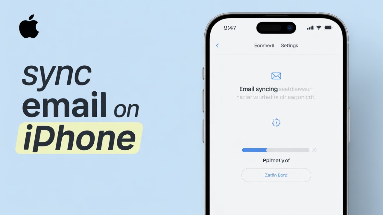 How To Sync Email On iPhone (Step-by-Step Guide) - YouTube