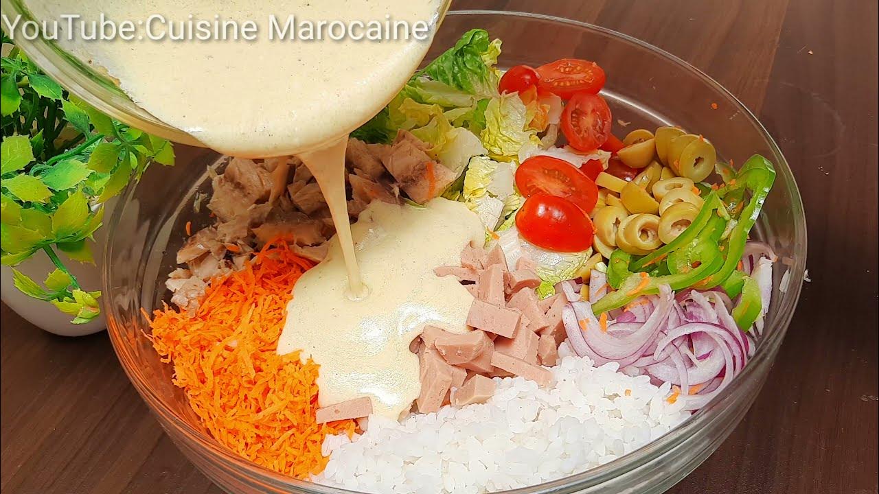 Je ne me lasse jamais de manger cette salade ‼️ Tellement bonne légère ...