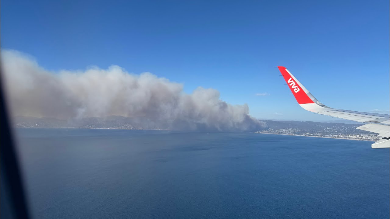*PALISADES FIRE* Birds-Eye View of the Brush Fire that has burned over ...
