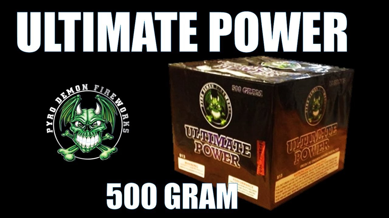 Pyro Demon Fireworks - Ultimate Power 500G - YouTube