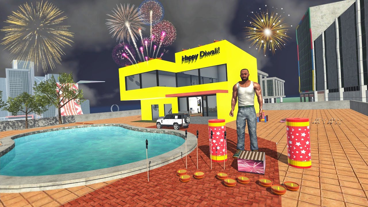 Franklin Celebrate Diwali in Indian Bike Driving 3D | Happy Diwali - YouTube