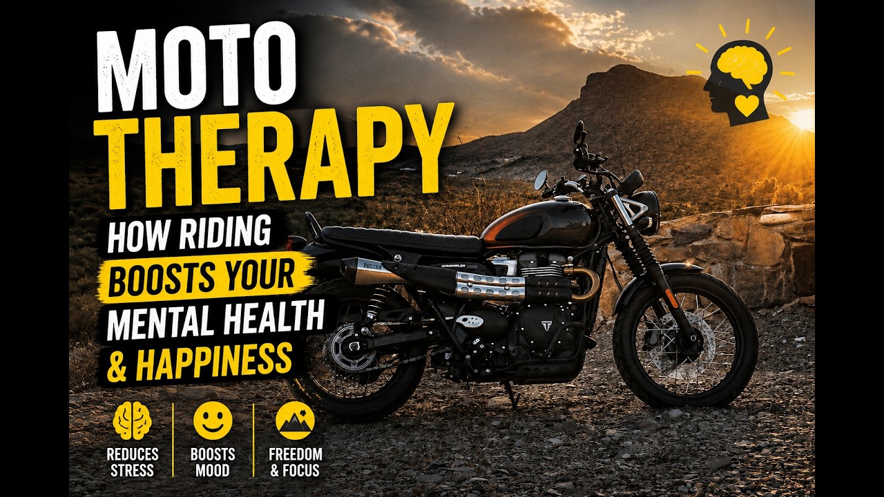 Moto Therapy 🏍️ | How Riding Boosts Mental Health & Happiness - YouTube