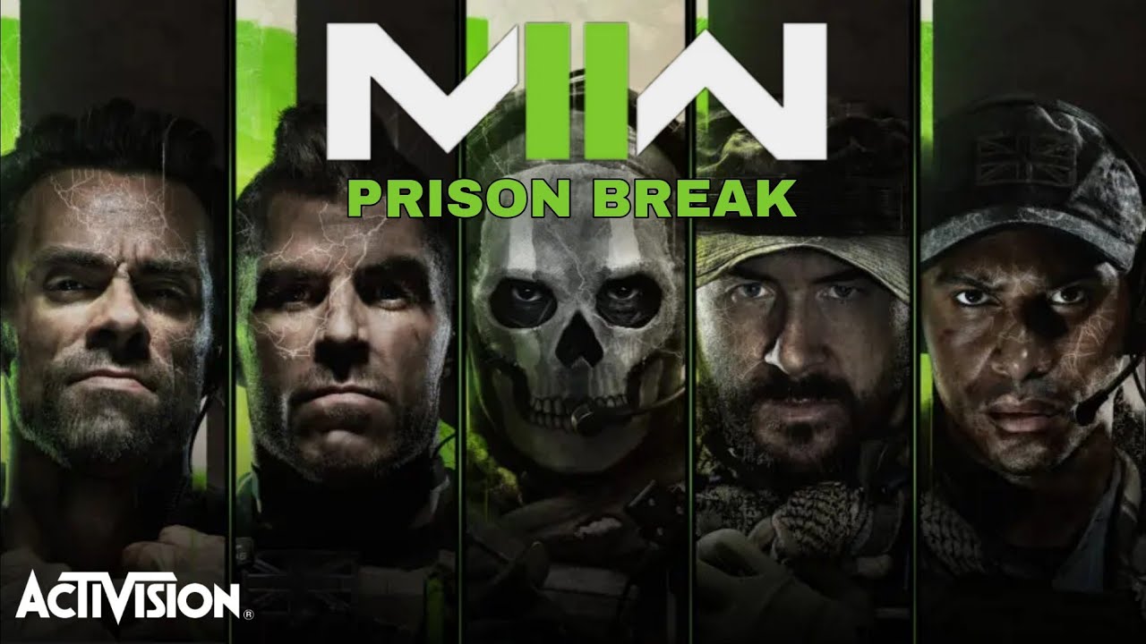 Call of Duty MWII Prison Break. - YouTube