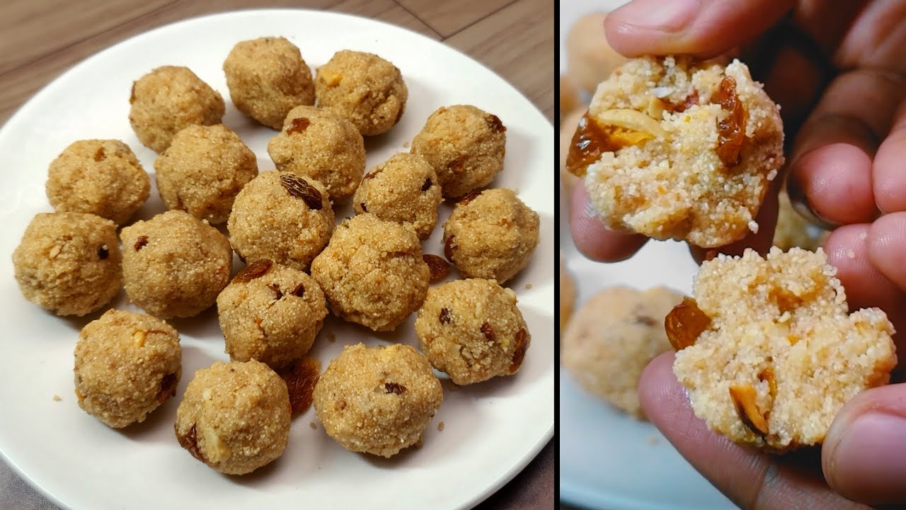 Quick Rava laddu Recipe | semolina Ladoo, a delightful treat. - YouTube