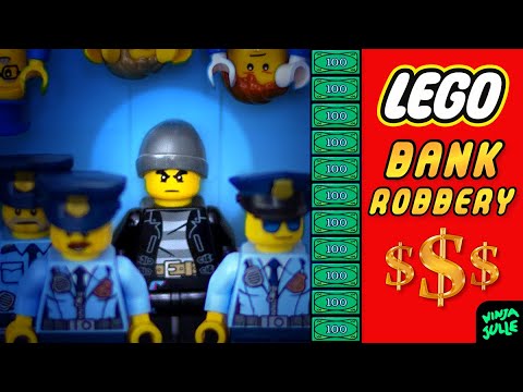 LEGO Bank Robbery (Brickfilm) 4K - YouTube