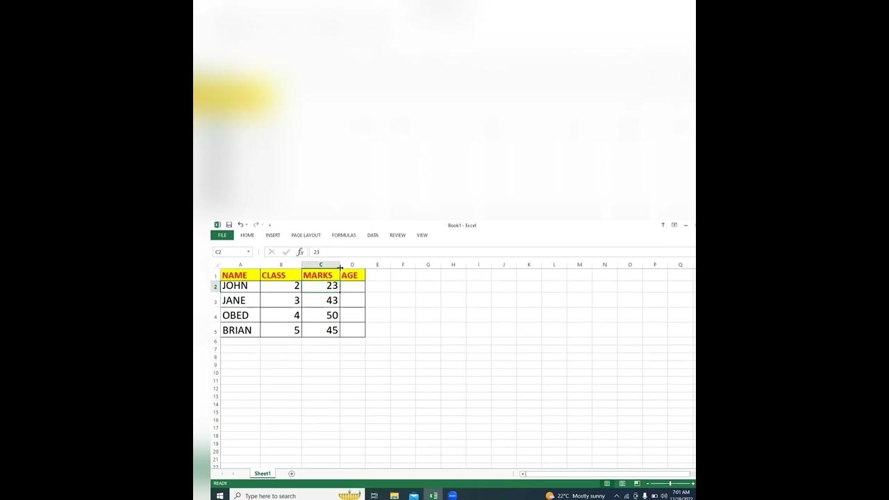 Microsoft excel sum functions - YouTube