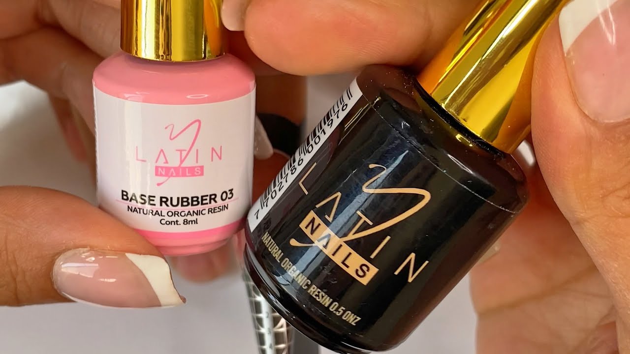 DIFERENCIAS entre la BASE RUBBER y la BASE COAT/Alargamiento con BASE ...