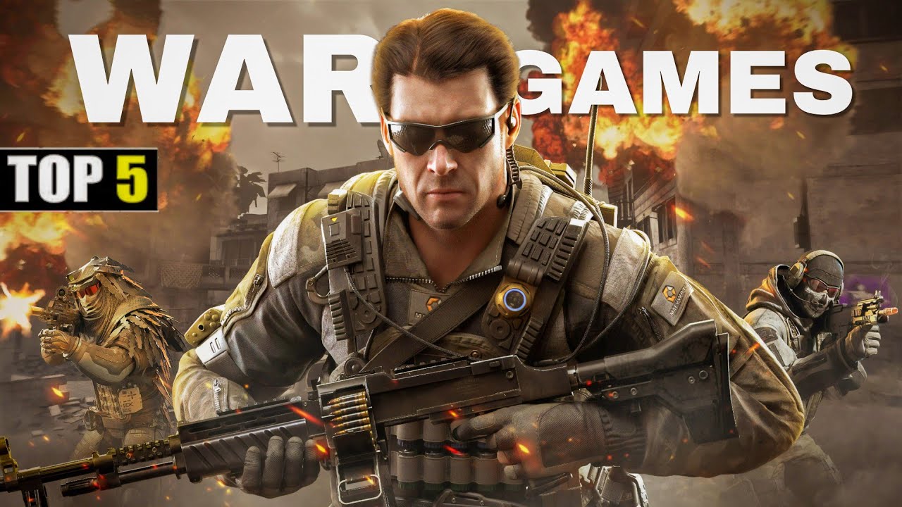 Top 5 Real War Game's 🤯 || Best fps Games for Android || Best Game's ...