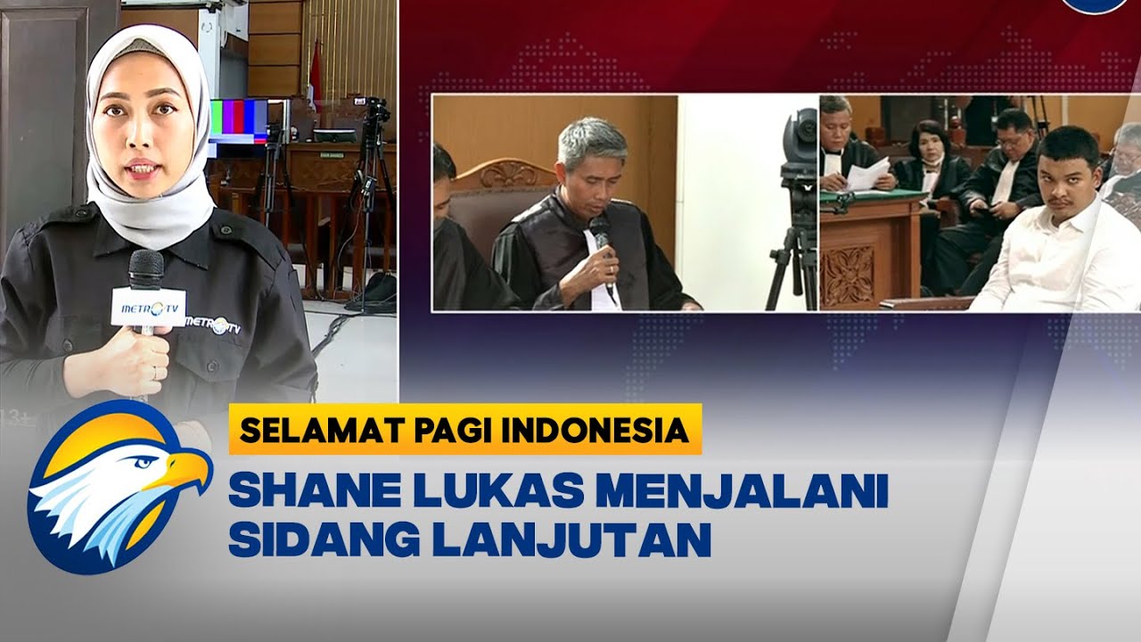 Shane Lukas Hadirkan Saksi meringankan - YouTube