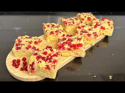 Incredibly delicious curd pie with berries. Безумно вкусный творожный пирог с ягодами😋