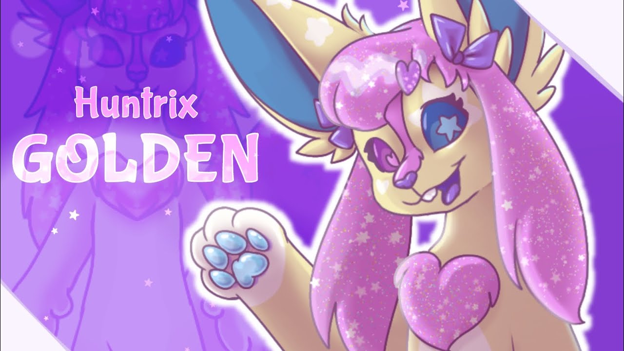 HUNTRIX - GOLDEN // ORIGINAL ANIMATION MEME - YouTube