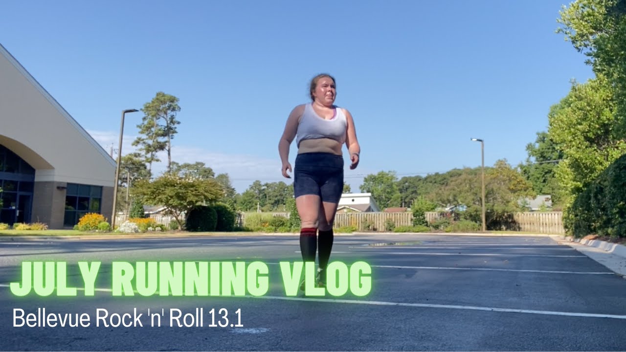 HALF MARATHON TRAINING VLOG - JULY (plus running while traveling and in ...