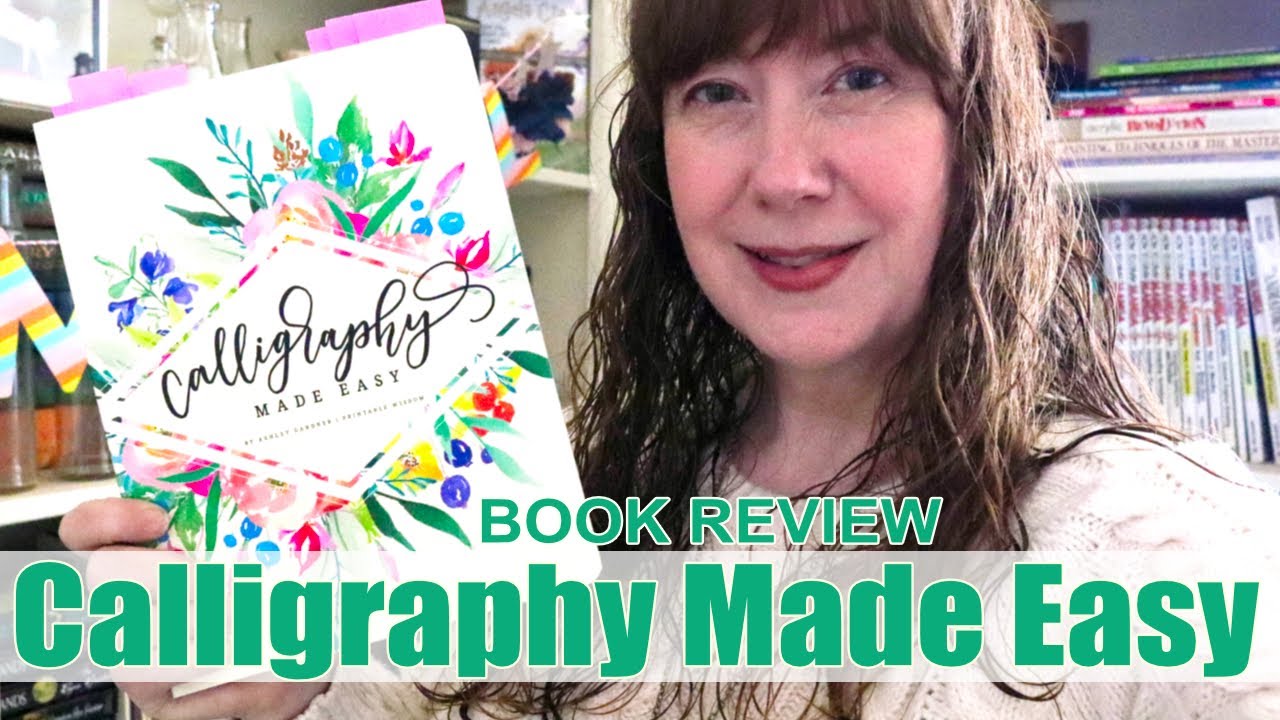 Calligraphy Made Easy 📚 ART LIBRARY 📚 Book Review and Full Flip Through ...