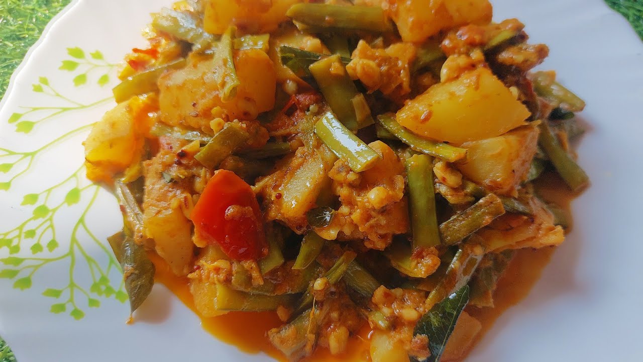 Aloo Gawar Ki Sabji | Veg Recipes | Cluster Beans Recipe | Gawar Ki ...