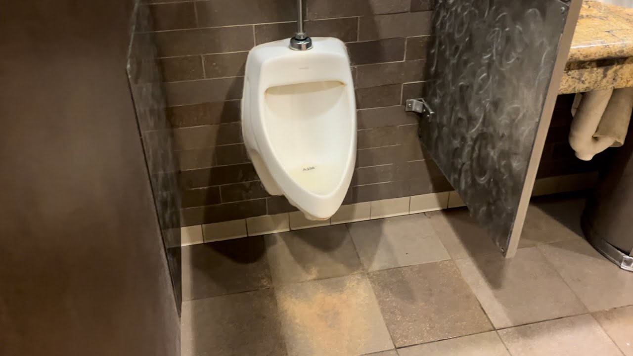 December 15, 2023: Men’s Restroom at the California Pizza Kitchen of ...