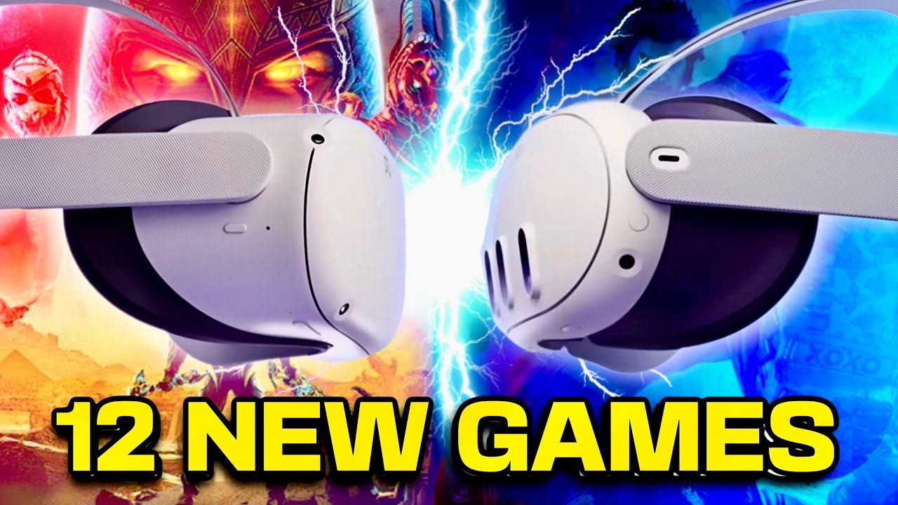 12 New VR Games on Meta Quest 2 & 3 Coming Soon! - YouTube