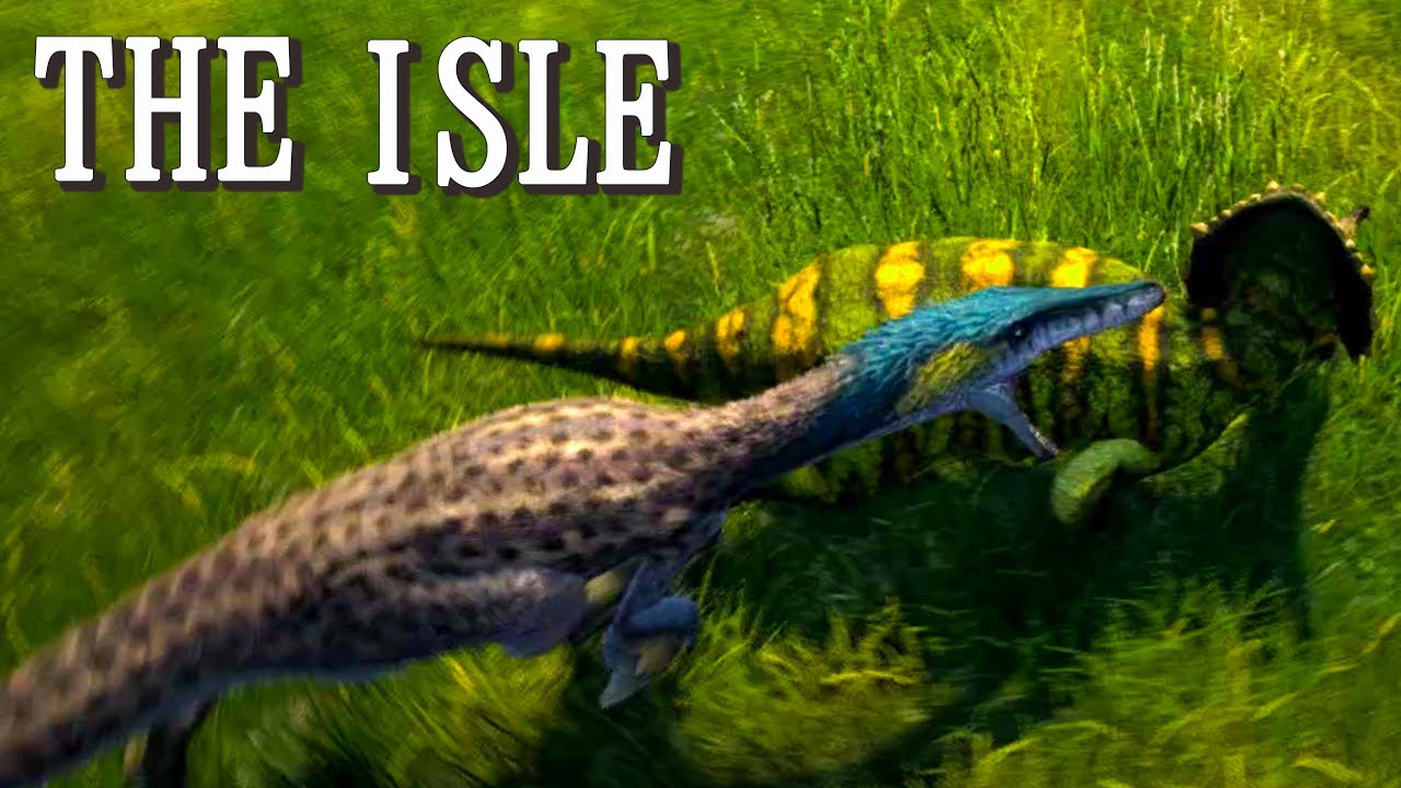 《ava#7》白い悪魔と、速すぎる獣脚類の攻撃【The Isle】 - YouTube