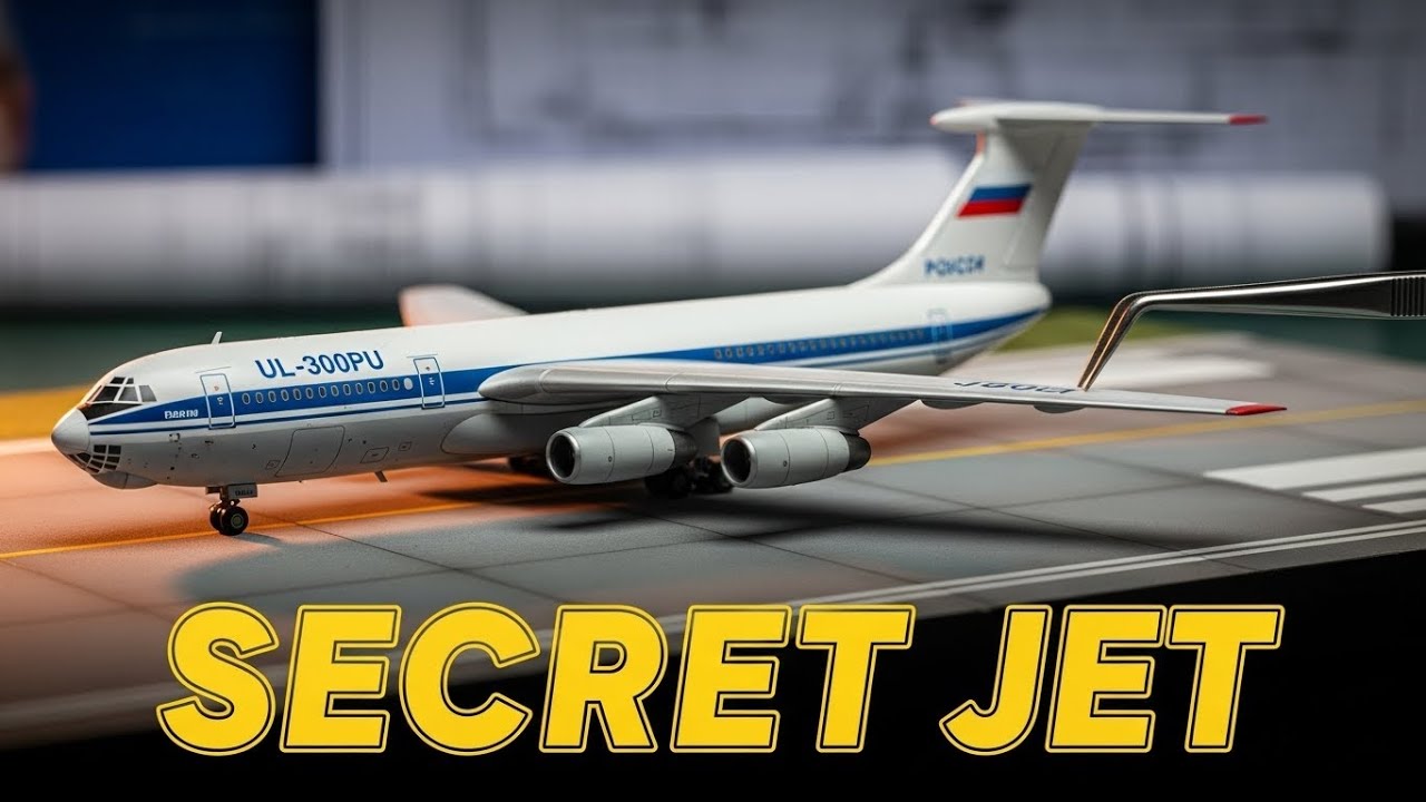 I Built Vladimir Putin's SECRET Plane! ️ (Russian Air Force One Il-96 ...
