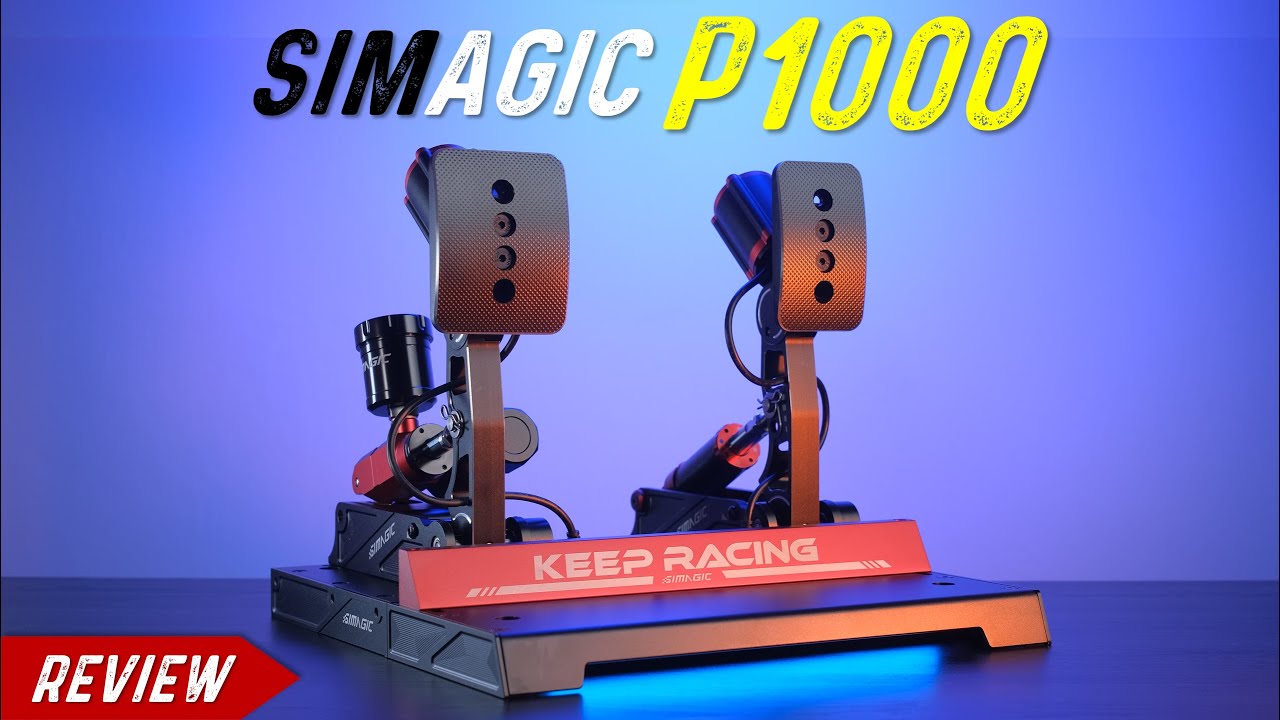 Simagic P1000-F | Standard + Hydraulic + Haptic Reactors | Recensione ...
