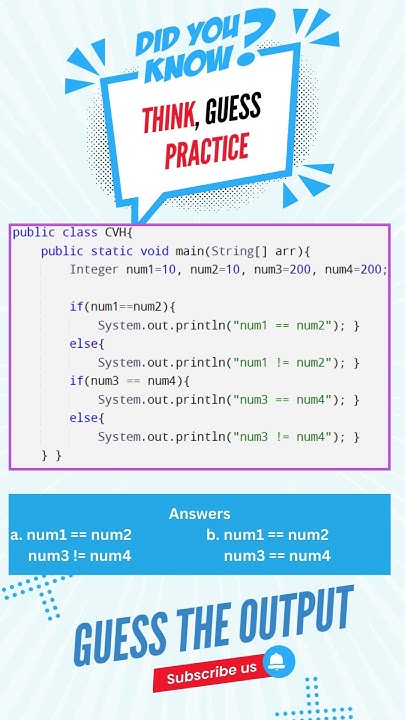 Java Shorts Guess The Output 04 Youtube