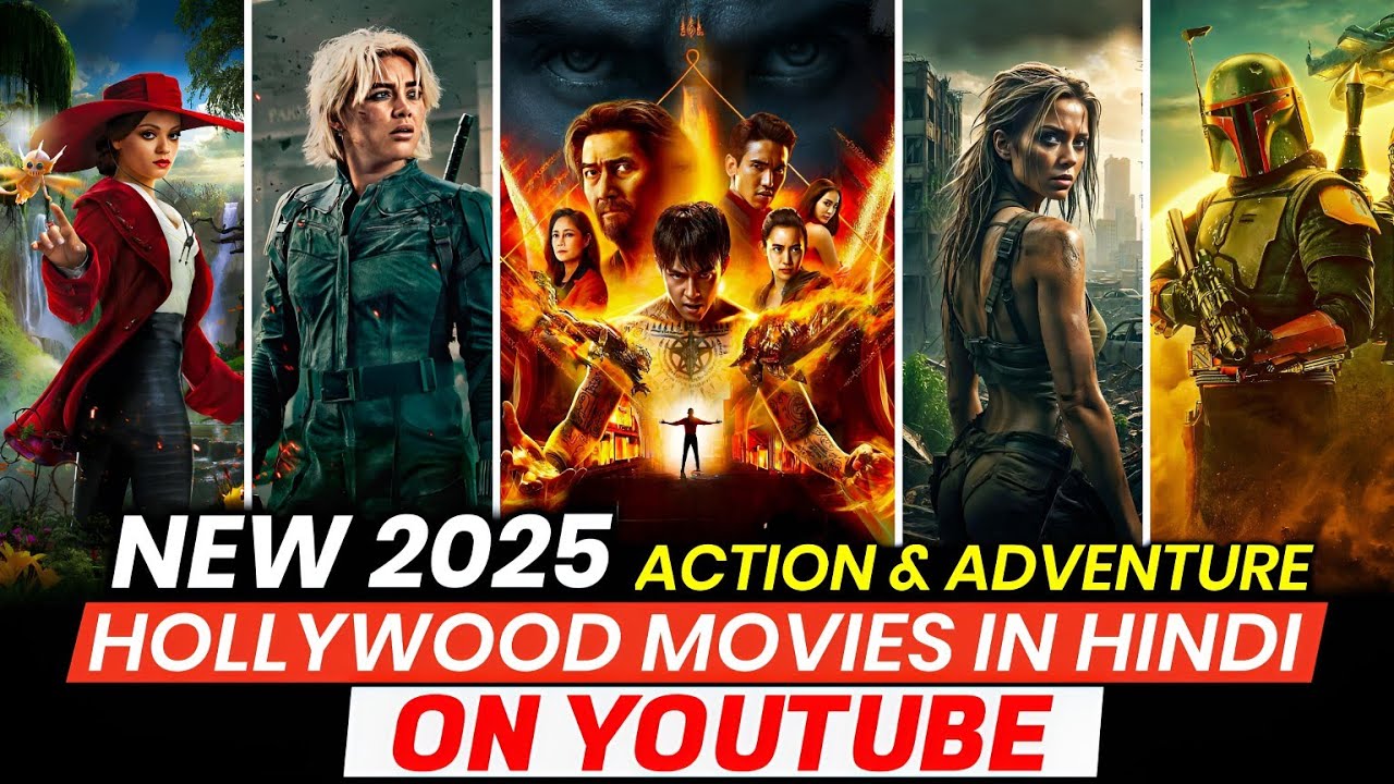 Top 10 Best Hollywood Adventure & Action Movies in Hindi On YouTube | Hollywood Movies in hindi ...
