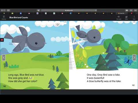 Read Aloud Blue Bird and Coyote 10 6 - YouTube