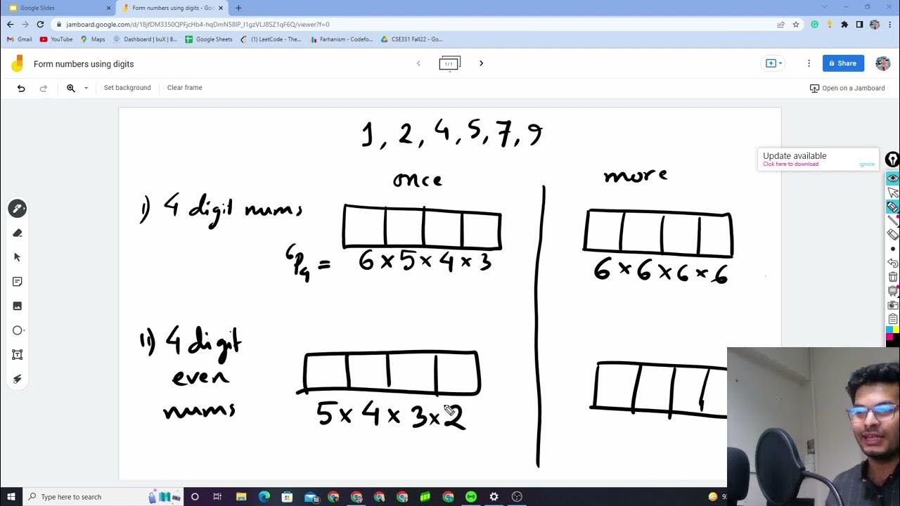 Combinatorics(5) | Forming Numbers using Digits - YouTube