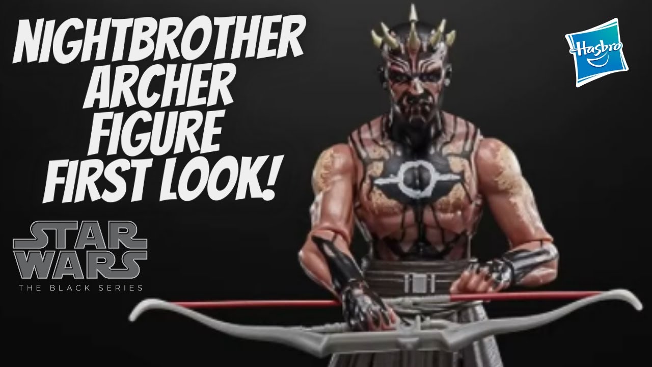 Hasbro Star Wars Black Series Nightbrother Archer Figure First Look ...