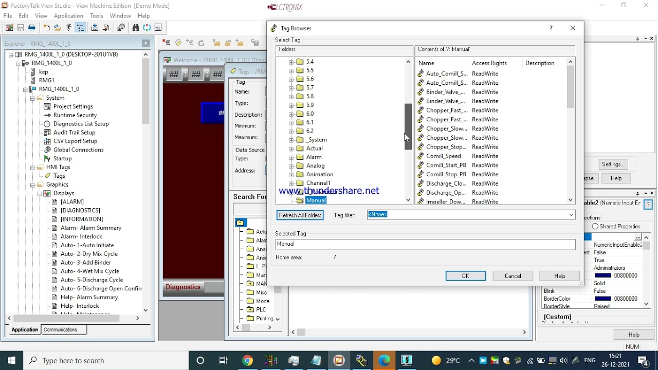Rockwell Rslogix emulator 500 communication with simulated ...