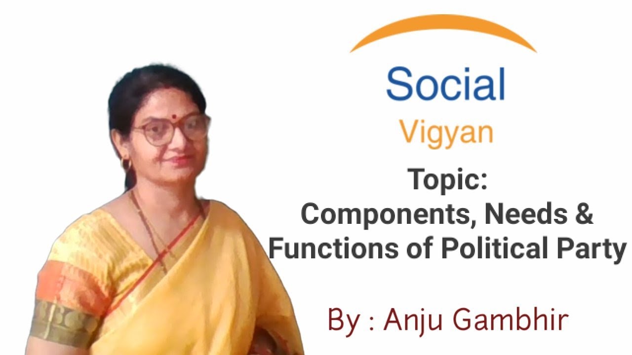 Components Needs Functions Of Political Party Political Party components-needs-functions-of-political-party-political-party
