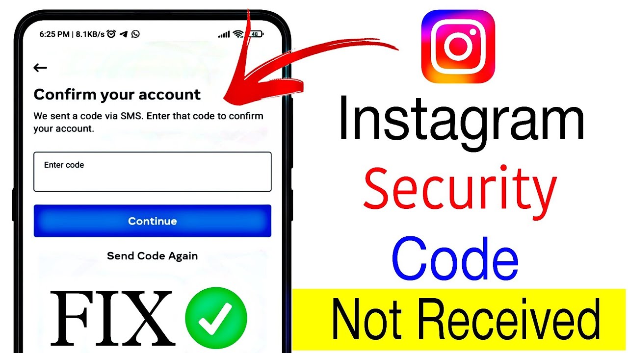 Instagram Security Code Not Received Problem Fix 2022 Instagram Otp instagram-security-code-not-received-problem-fix-2022-instagram-otp