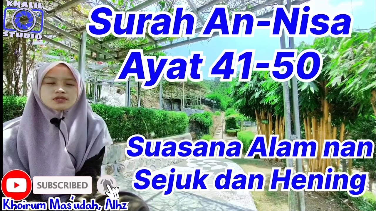 SURAH AN-NISA 41-50 || #santri #ngaji #youtubeshorts #shorts #quran - YouTube