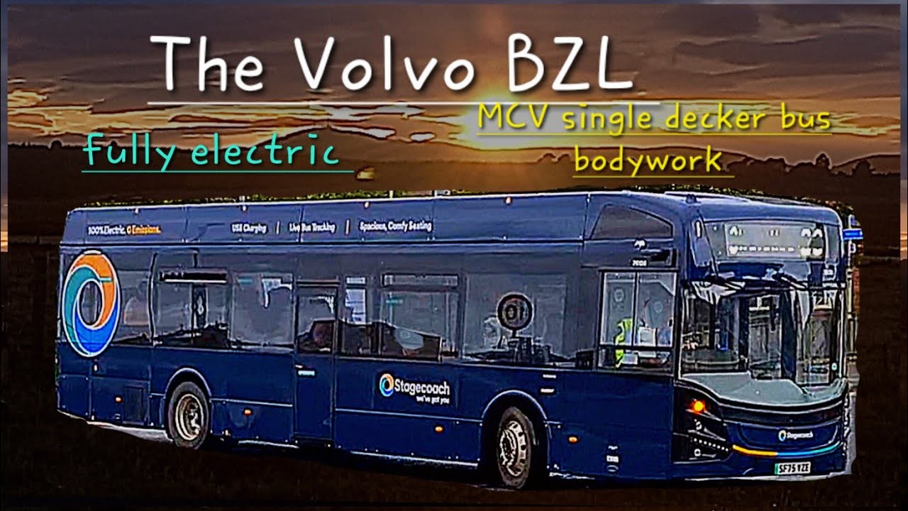 Volvo BZL Single Decker Bus .......Scotland.....2025...... - YouTube