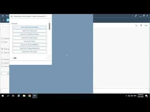 C7.SAP ABAP DDIC Domains and Data Elements - YouTube