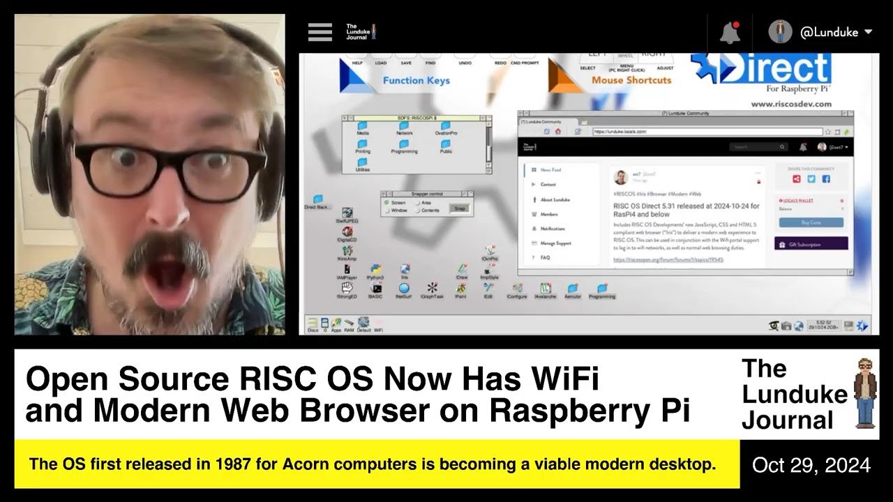 Open Source RISC OS Now Has WiFi and Modern Web Browser on Raspberry Pi ...