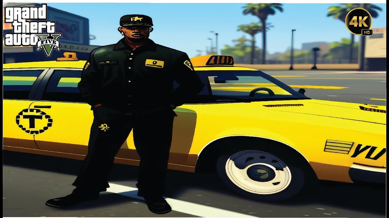 GTA 5 RolePlay - Franklin AS Taxi Driver Episode 1(4K Graphics) - YouTube