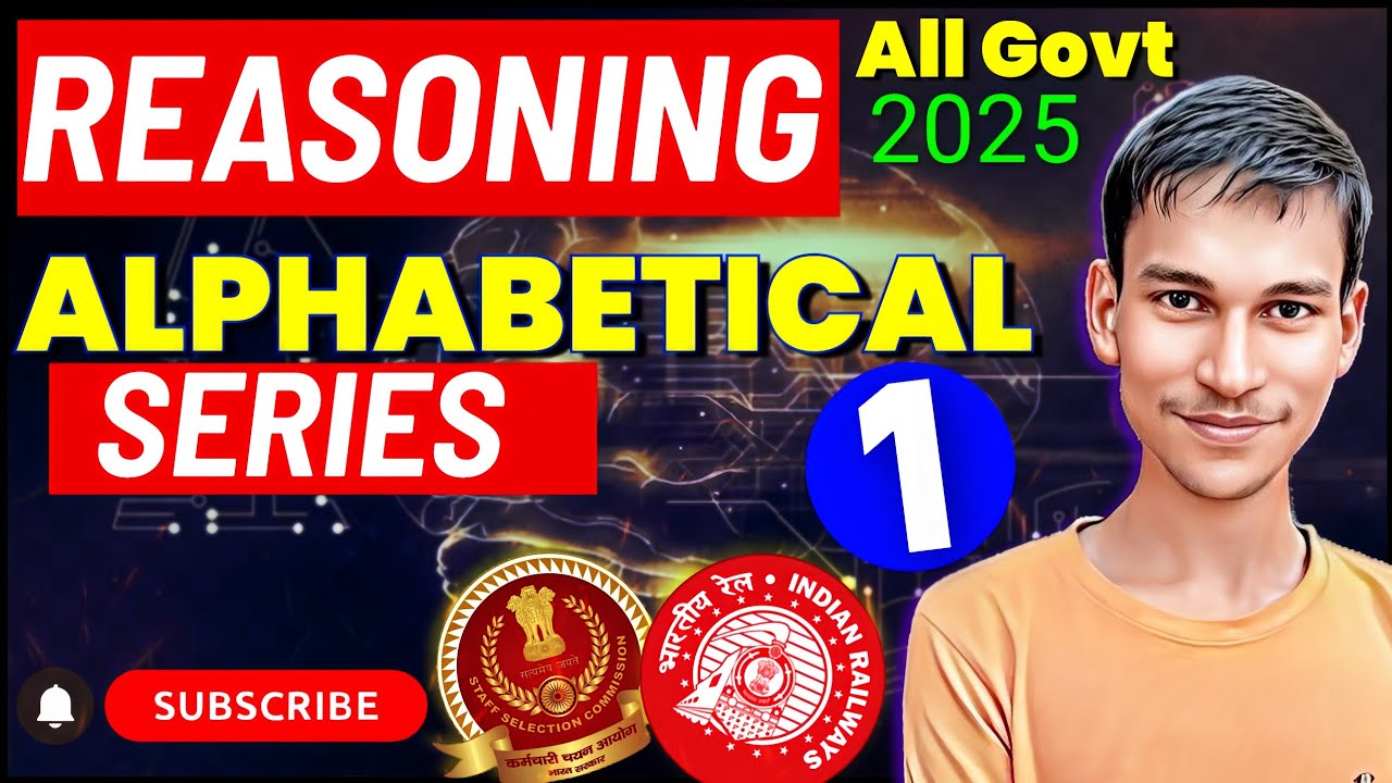 🔥Position of Alphabet With Trick | Reasoning For SSC & Railway 2025 Exams | Alphabetical Series ...
