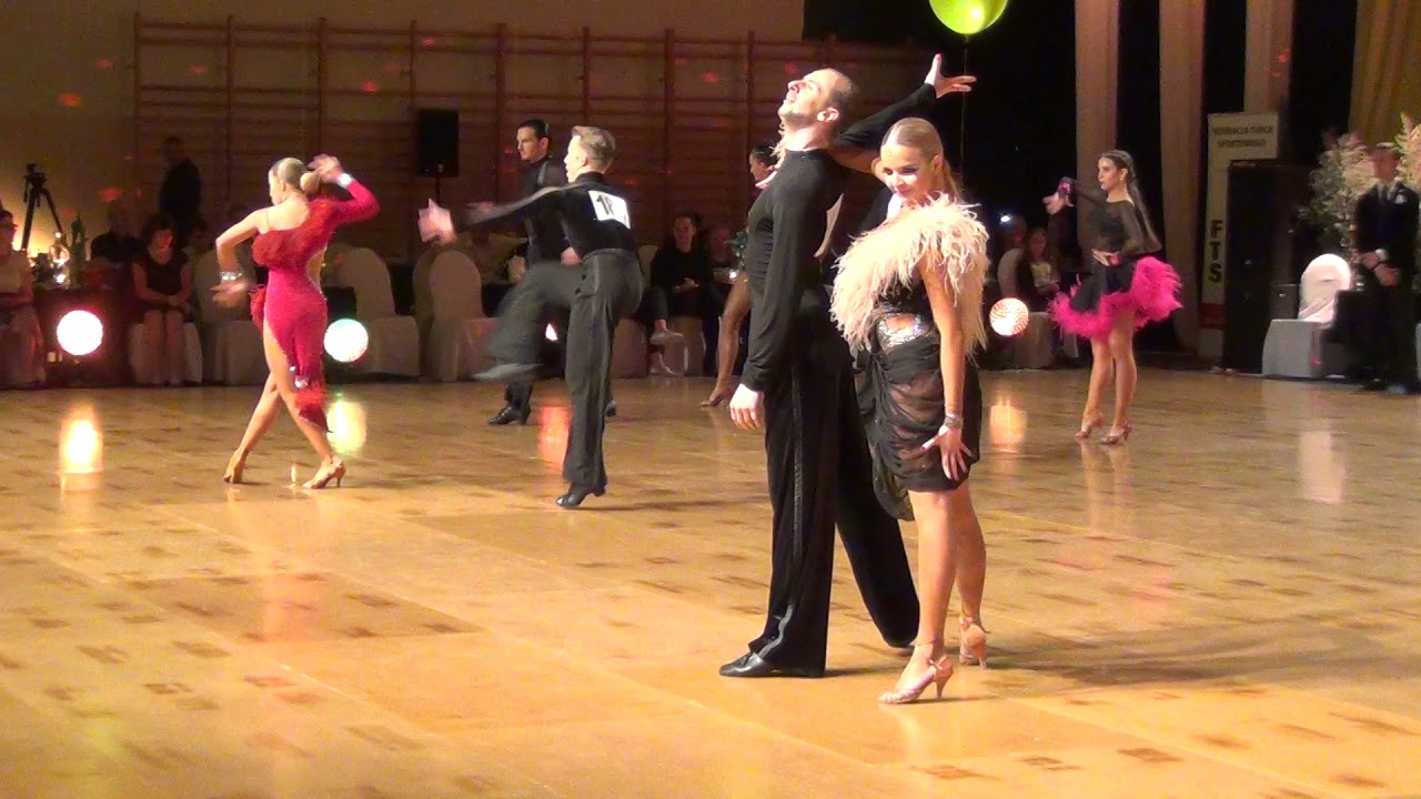 Magdalena Pechner Maciej Dobak Jive GD Dance Show 2018 Adult GP LA 1/2F ...